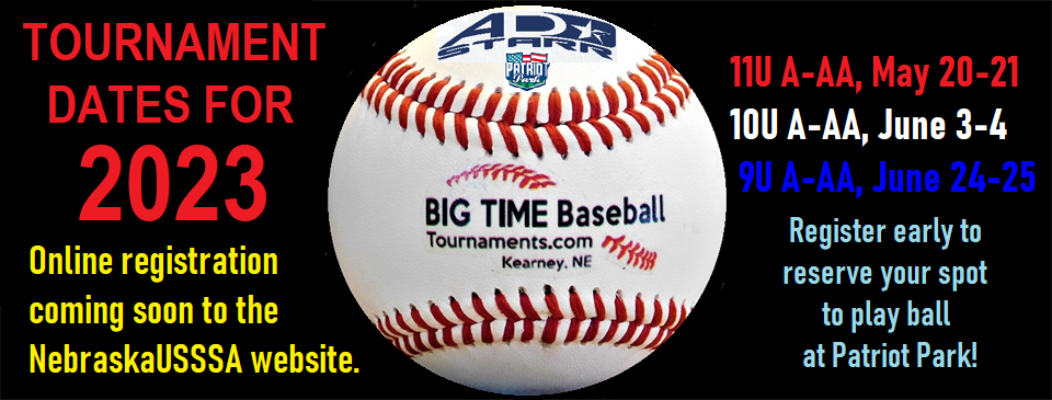 BIG TIME Baseball Tournaments > Home
