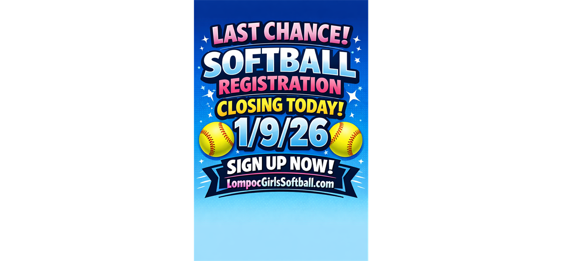 LOMPOC GIRLS SOFTBALL ASSOCIATION > Home